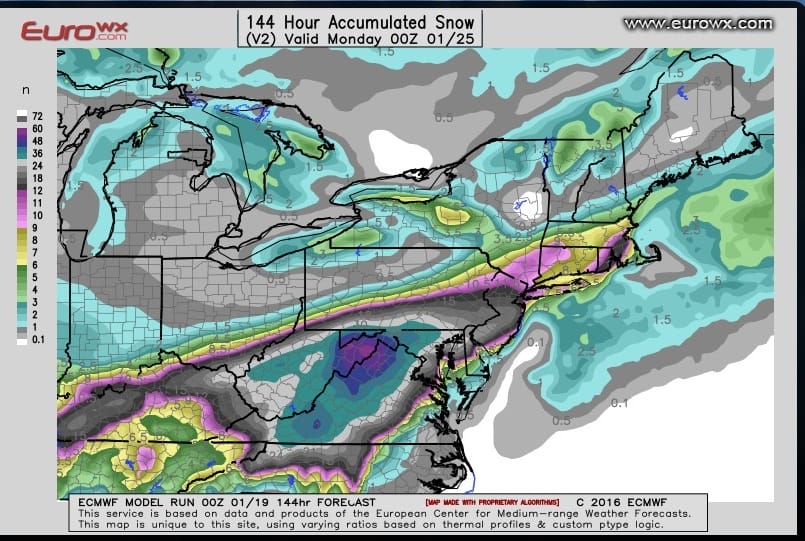 European Model Major Storm But Some Differences – Weather Updates 24/7 ...