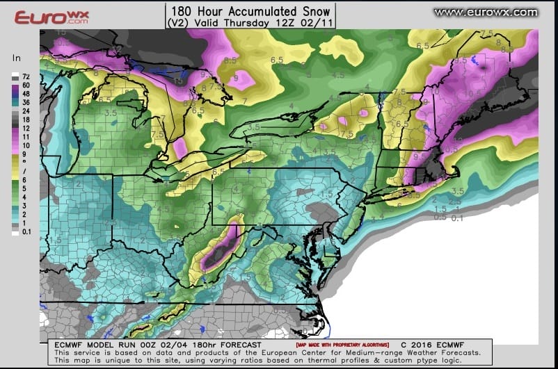 European Model verses GFS Model On Next Week – Weather Updates 24/7 by ...