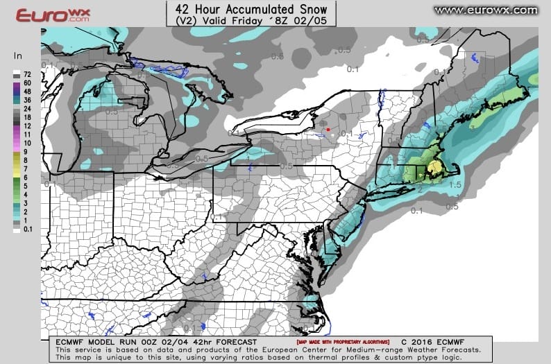 RGEM Model Snowfall Forecast – Weather Updates 24/7 by Meteorologist ...