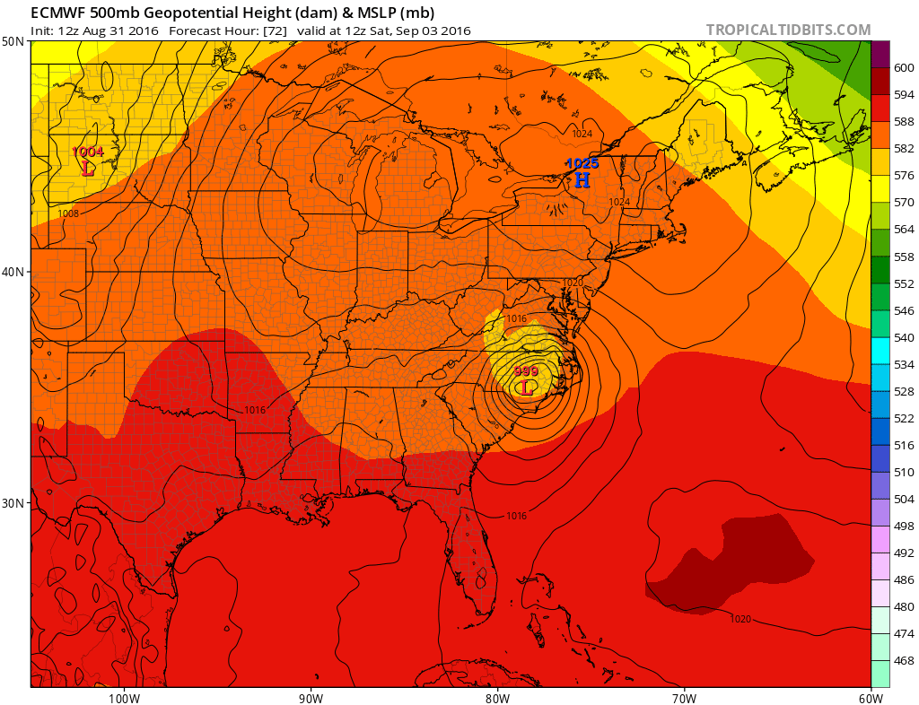 European Weather Model On Tropical Storm Hermine – Weather Updates 24/7 ...