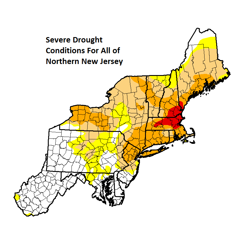 Severe Drought Conditions Expanded For Northern New Jersey – Weather ...
