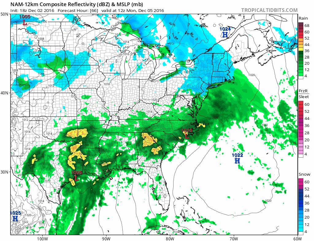 Nam Model Snow Early Monday Morning – Weather Updates 24/7 by ...