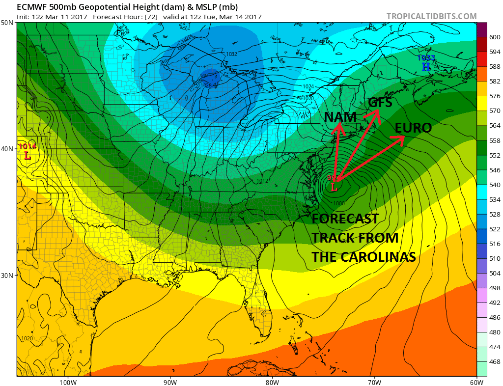 European Weather Model Colder & Further East – Weather Updates 24/7 by ...