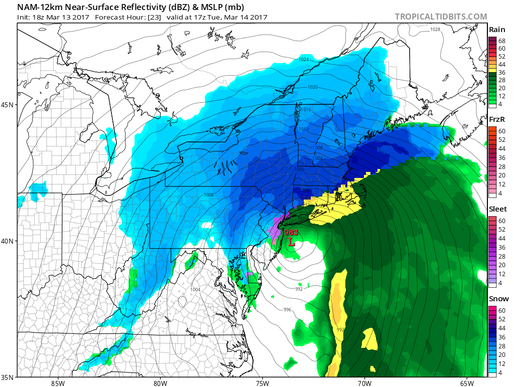 Snow Battles HRRR Model Vs Nam Model – Weather Updates 24/7 by ...