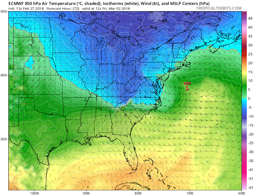 European Model Opens Door Lets Snow Enter The Equation – Weather ...