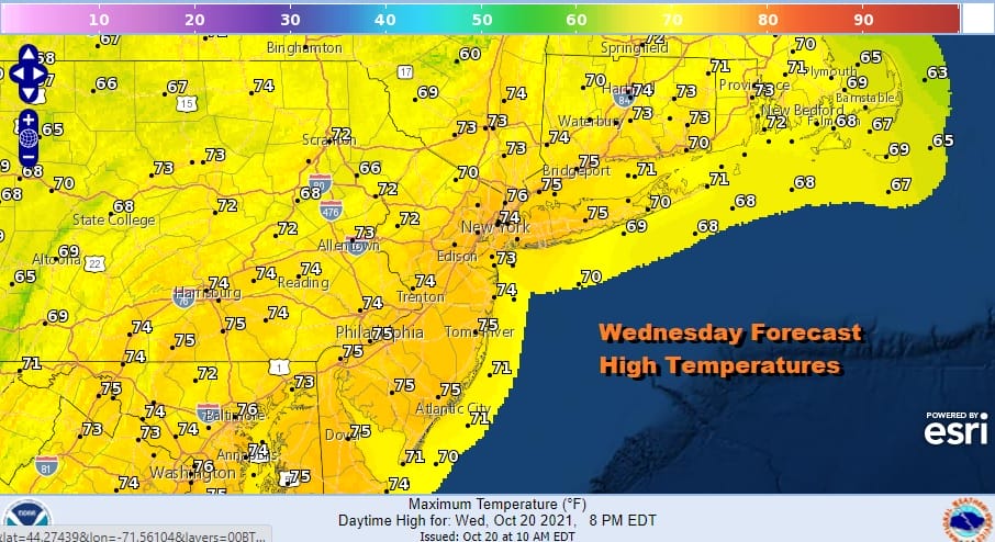 Nice Sunny Day Warmer Temperatures Weekend Outlook & Long Range ...