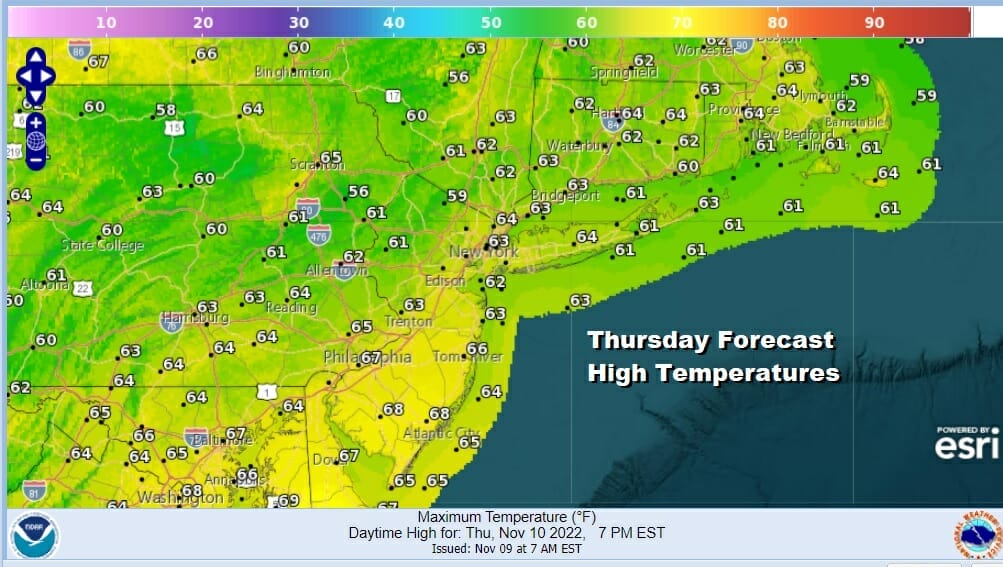 thursday – Weather Updates 24/7 by Meteorologist joe cioffi