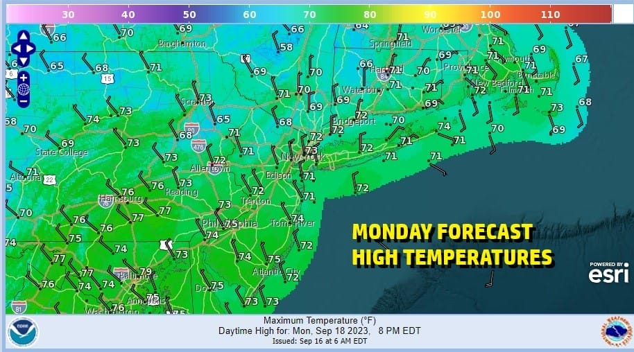 Coastal Lows To Drive Weather Next 7 Days As Summer Comes to a Close ...