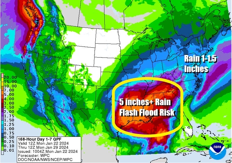 Slow Warming Trend Gloom & Doom Waves of Rain Late Tuesday Into Friday ...