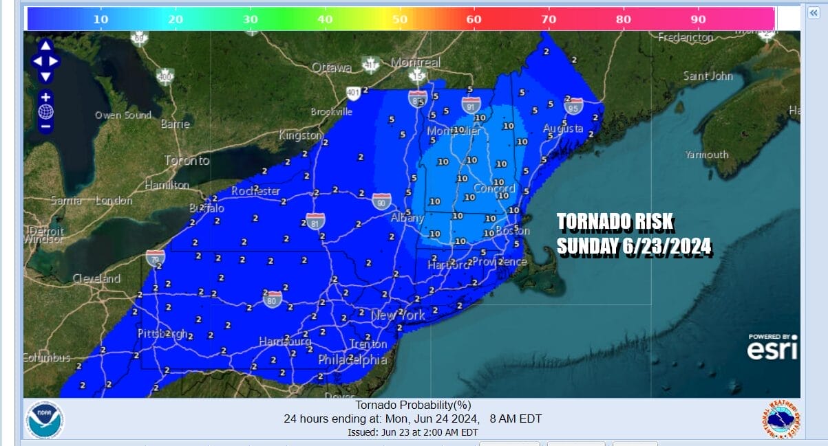 Brutal Sunday of Extreme Heat High Humidity Severe Weather & Tornado ...