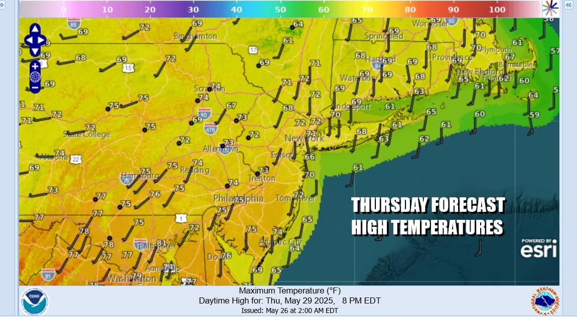 Slow Improvement Today Rain Late Friday Showers Thunderstorms Late ...