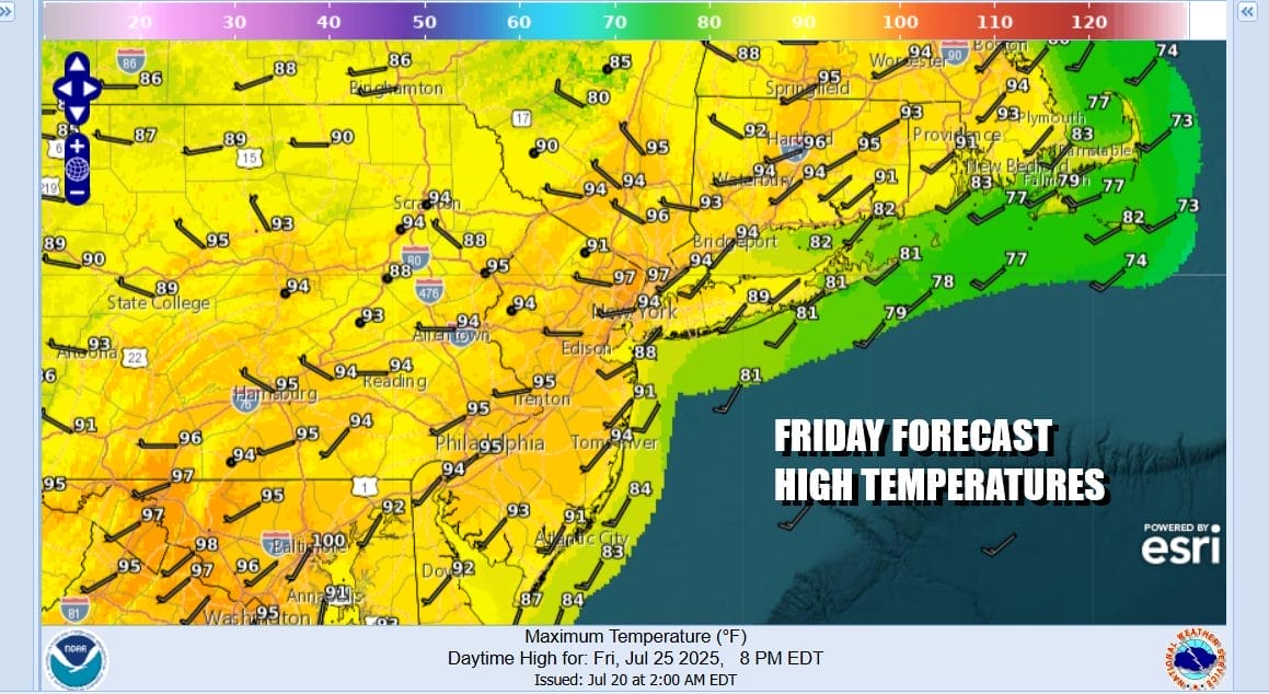 Heat Humidity Arrive Today Hot Humid Friday With Late Thunderstorms ...
