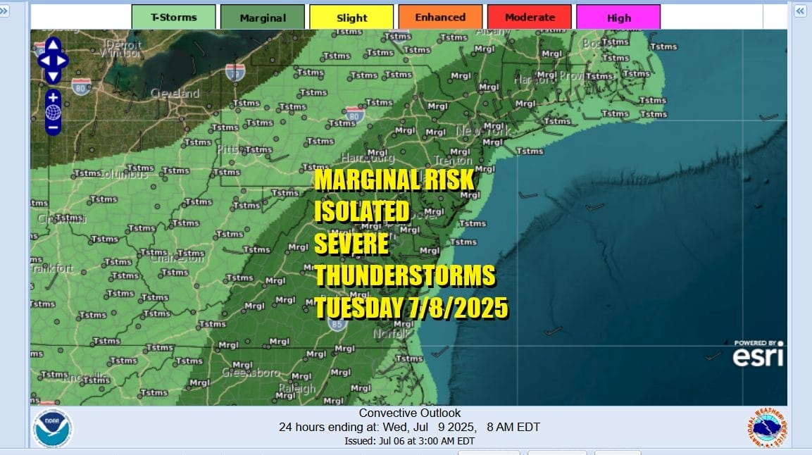 Very Warm Humid Conditions Thunderstorms Severe Weather & Flash Flood ...
