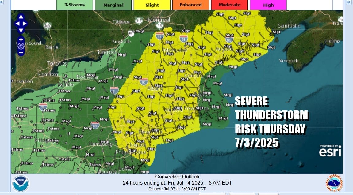 Afternoon Thunderstorms Severe Weather Possible Beautiful Friday Warm ...